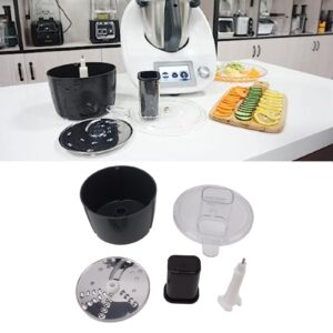 Food Processor Container Cutter Kit, Blender Slicings Shreddings Disc Accessory for Thermomix TM5 TM6