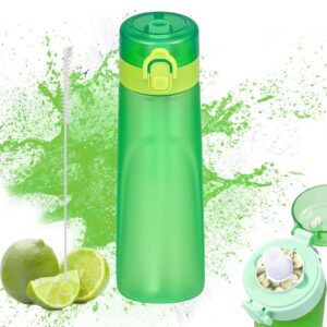 meetdumpl compatible with air up water bottle with pods，compatible with air up water bottle,compatible with airup ，compatible with air up bottle suitable gym, running, outdoor sports (green cup)