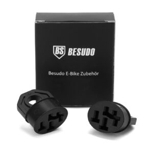 besudo 2er set contact protection pin cover for bosch e-bike battery - contact protection cover - ebike battery cover - ideal cover caps for protection against rain, dust, corrosion-019-2er pack