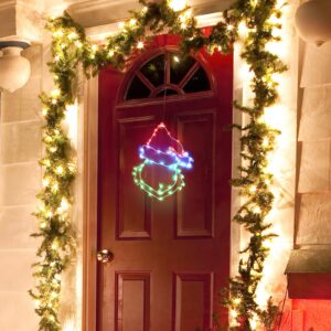 Christmas Window Lights Decorations - 1pcs Iron Christmas Window Hanging Lights for Lighted Window Christmas Decorations Indoor Home Decor Party Supplies