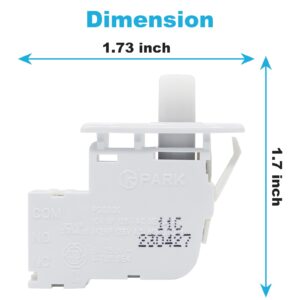 DC64-00828B Dryer Door Switch Replacement Part for Samsung Dryer Door Switch DC64-00828A PS4210964 2071594 AP4578931