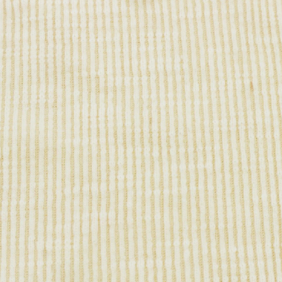 Texco Inc Solid Color Heavyweight Poly Cotton Spandex Sandwash 2x1 Rib Knit Fabric, Apparel DIY Projects, Cream 3 Yards