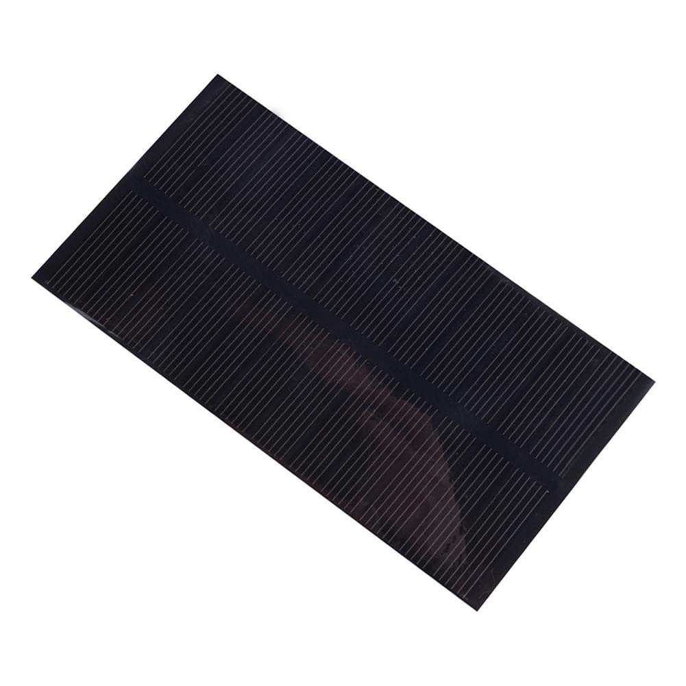 DEWIN 1W 6V Solar Panel, DIY Safety Solar Power Charging Panel Monocrystalline Silicon