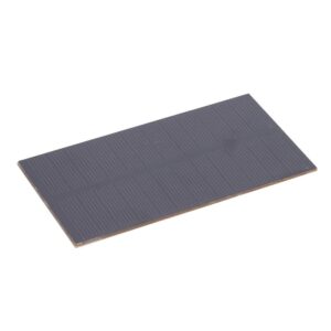 DEWIN 1W 6V Solar Panel, DIY Safety Solar Power Charging Panel Monocrystalline Silicon