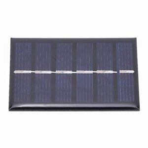 Delaman 3Pcs Solar Panel, 0.3W Polysilicon Solar Panel Charging Power Board Charger for Small Power Appliances