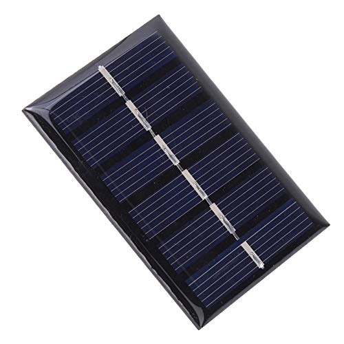 Delaman 3Pcs Solar Panel, 0.3W Polysilicon Solar Panel Charging Power Board Charger for Small Power Appliances