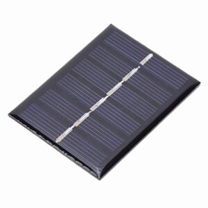 Delaman 3Pcs Solar Panel, 0.3W Polysilicon Solar Panel Charging Power Board Charger for Small Power Appliances