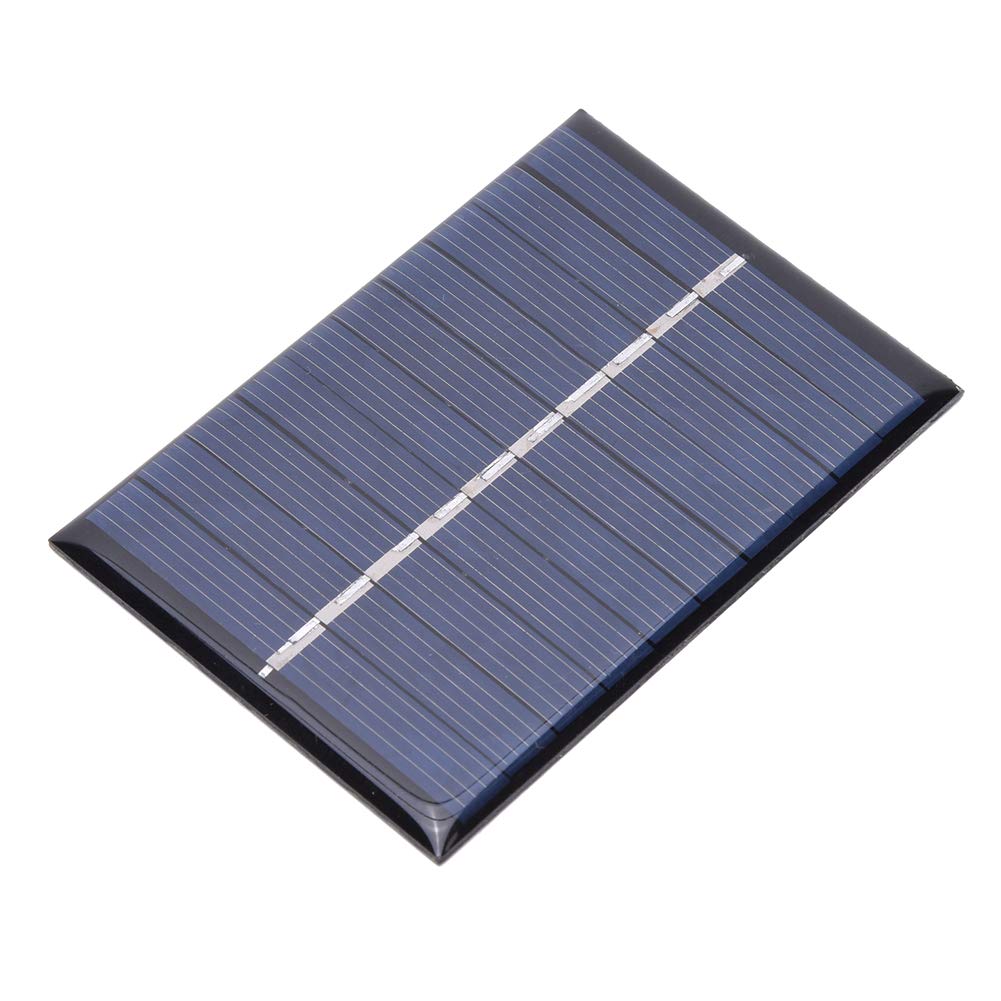 Delaman 2Pcs Solar Panel, Polysilicon Solar Panel Charging Power Board Charger for Small Power Appliances