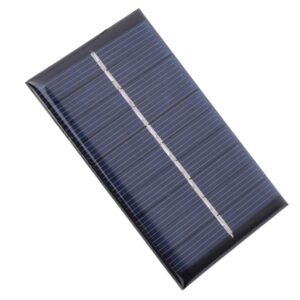 Delaman 2Pcs Solar Panel, Polysilicon Solar Panel Charging Power Board Charger for Small Power Appliances