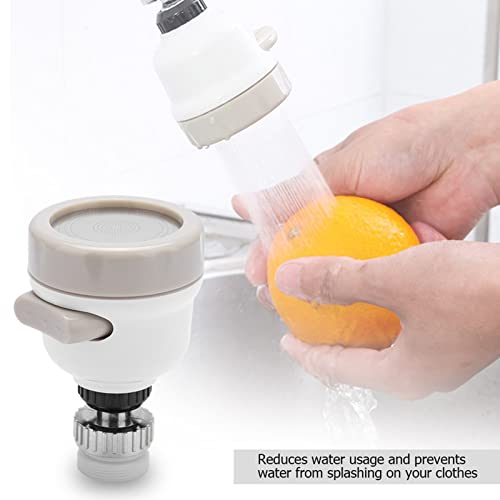 Faucet Sprayer, 360° Rotatable Kitchen Bathroom Rotatable Faucet Nozzle Aerator Adjustable Water Filter Tap for Home Kitchen Bathroom