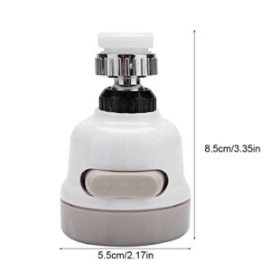 Faucet Sprayer, 360° Rotatable Kitchen Bathroom Rotatable Faucet Nozzle Aerator Adjustable Water Filter Tap for Home Kitchen Bathroom