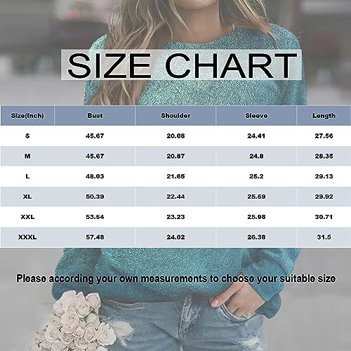 Generic Long Sleeve Tee Shirts for Women Long Sleeve Workout Tops for Women Pullover Women Long Sleeve Round Neck Blouses Lightweight Shirts Casual Long Sleeve Pullover Loose T Shirts Printed Tops