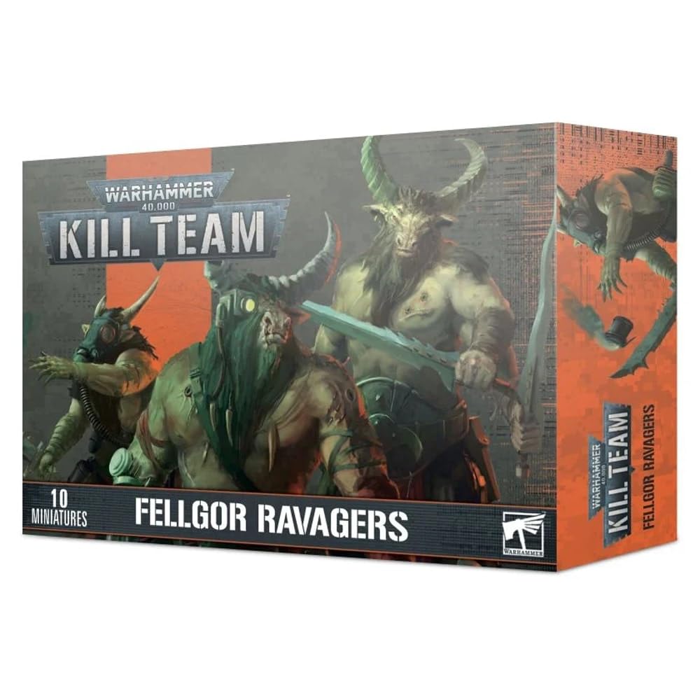 Games Workshop - Warhammer 40,000 - Kill team: Fellgor Ravagers (2023), Black