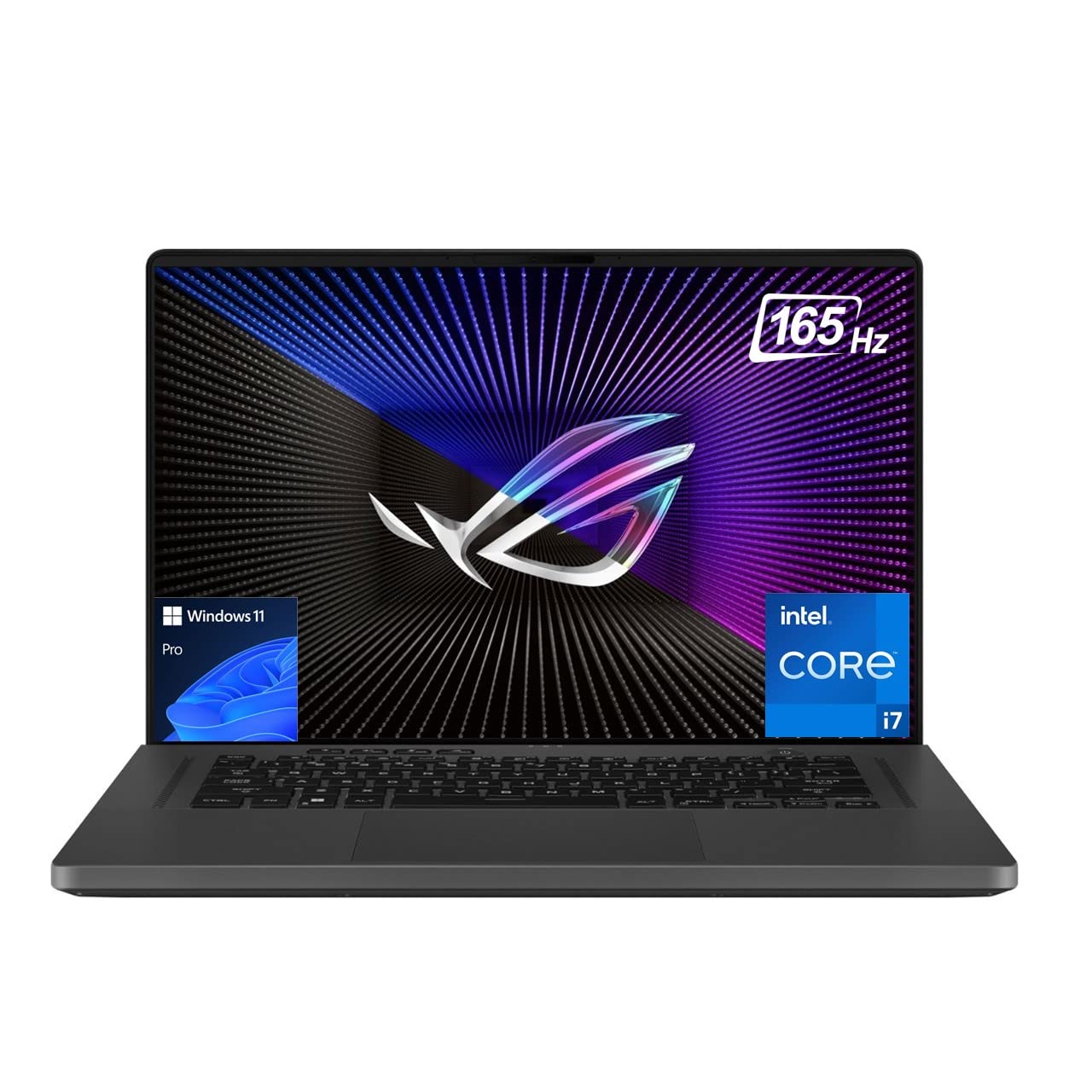 ASUS ROG Zephyrus G16 Gaming Laptop, 16" WUXGA 165Hz, Intel 13th Gen 10-Core i7-13620H Up to 4.9 Ghz, GeForce RTX 4060, 32GB RAM, 2TB PCIe 4.0, RGB, WiFi 6E, TB 4, USB-C, RJ45, HDMI, Win11 Pro