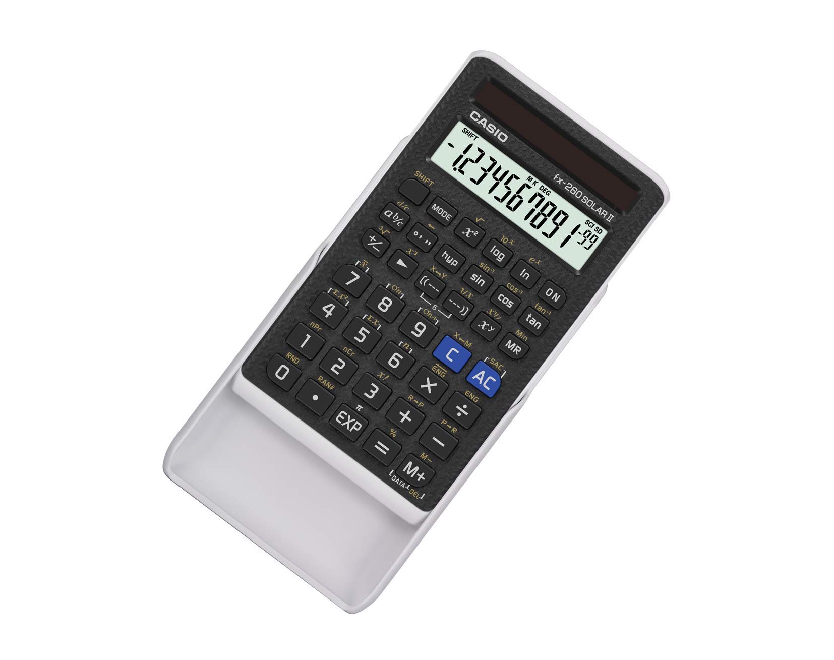 Casio FX 260 Solar II Scientific Calculator 5" x 0.6" x 2.9" (Pack of 2)