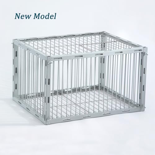 Pigeon Trap with Escape-Proof Design, Pigeon Cage with One-Way Entry, Ideal Pigeon Coop, Chicken and Bird Trap Cage, Portable & Easy Assembly, Unharmful Made of High-Strength Iron and Anti-Rust Paint