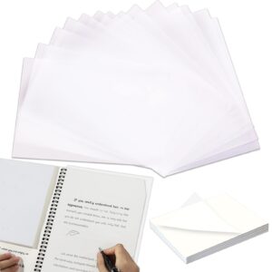 tracing paper, drawing paper 100 sheets transfer paper a4 size 8.3x11.7 inches tracing paper pad white translucent paper drafting paper for preliminary drawing sketching images for pencil ink markers