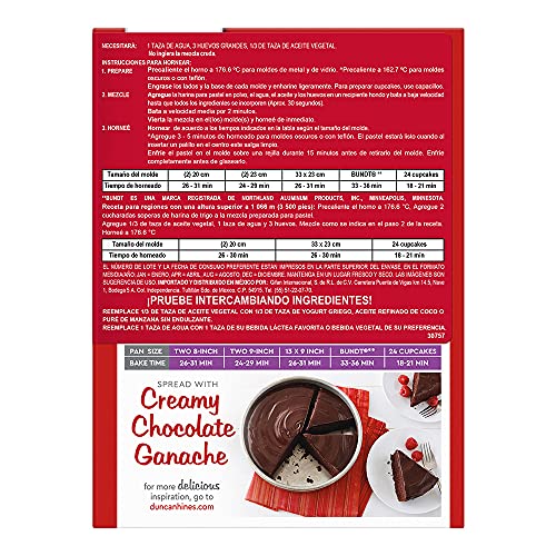 Duncan Hines Classic Cake Mix, Devils Food, 15.25 oz (Pack of 3)