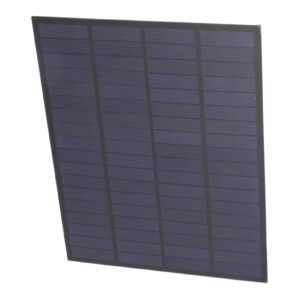 Mini Solar Panel Panel Power Generation Panel Polycrystalline Light Charger 18V Battery Panel 19W Lighting with Battery Charger Battery Charging Charger Power for Miniature