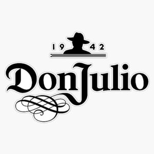 don julio 1942 bumper sticker vinyl decal 5"