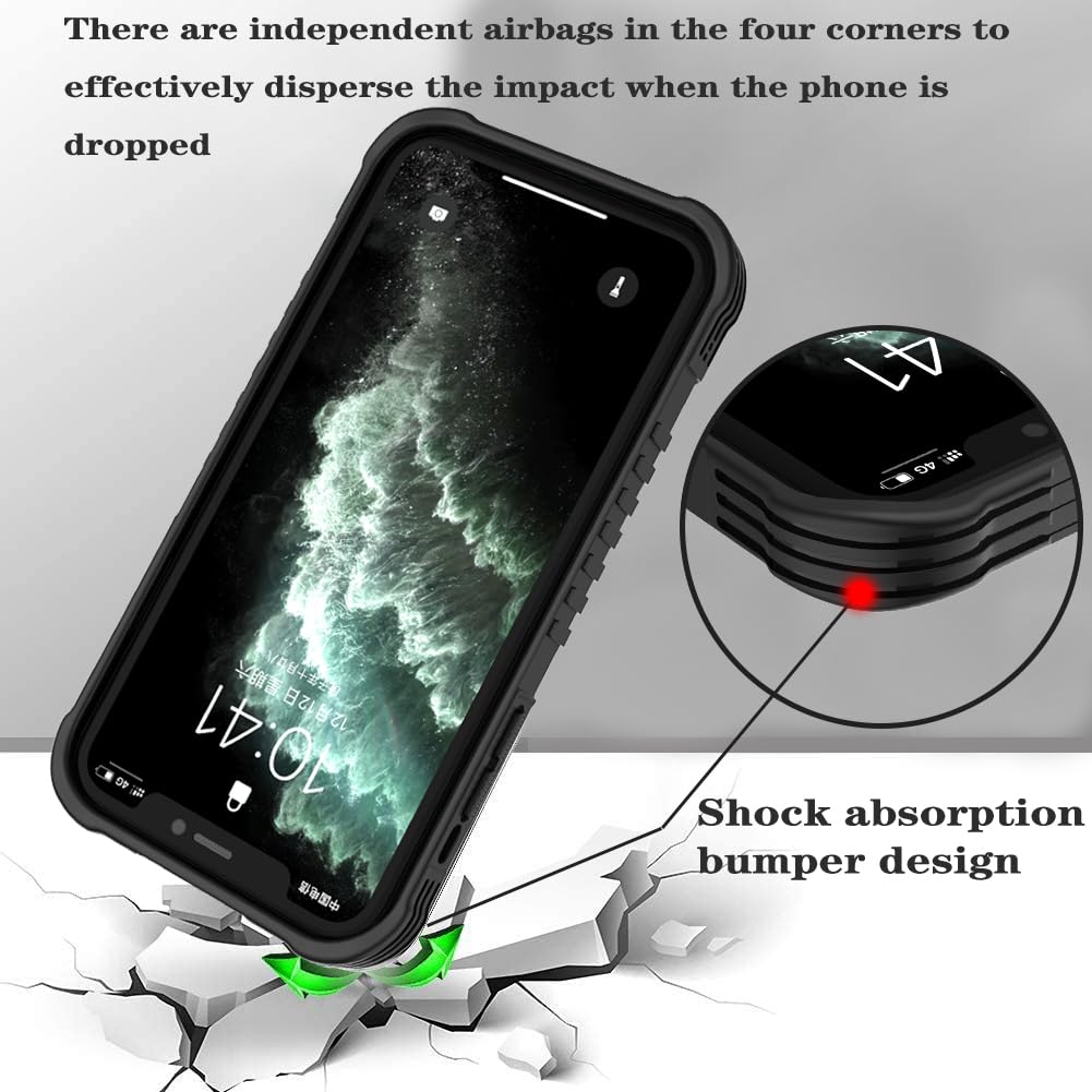 LANJINDENG Compatible with iPhone 15 Case Mandala Chakra Meditation Design for Women Girls, Full Body Rugged Shockproof Anti-Scratch Tough Hard PC Backplane TPU Bumper Drop Protection Case