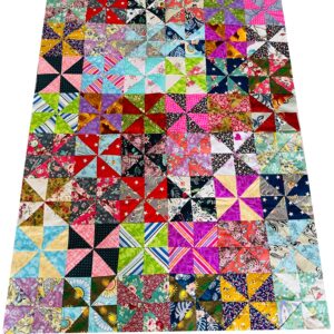 LUMANSUO 50pcs 8" x 8" Cotton Quilting Fabric Squares Fat Quarter Bundles Fabric for DIY Craft Patchwork,Floral