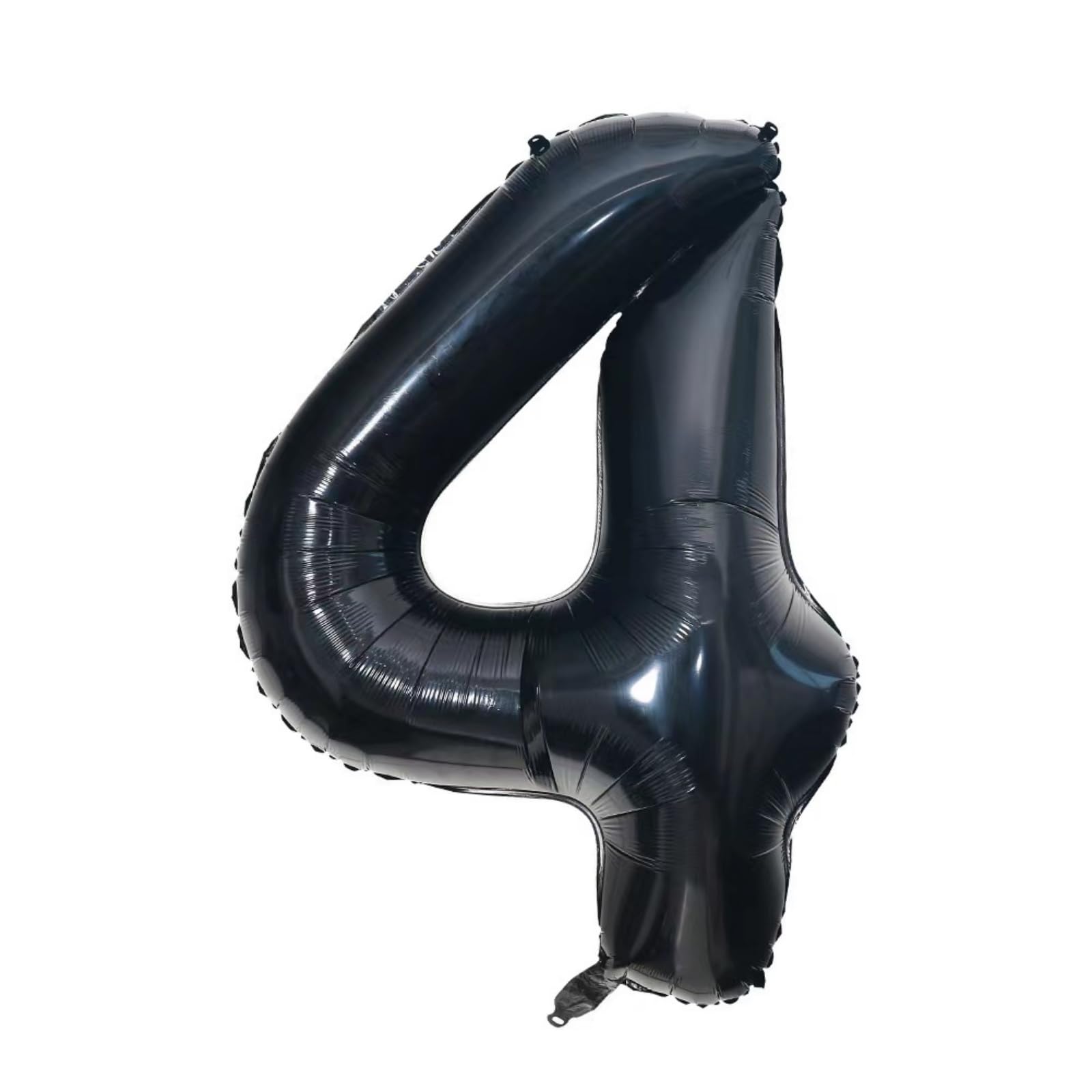 40 Inch Black Number 40 Balloons With Crown, 40th Birthday Balloons for Men and Women, 40th Birthday Decorations, Wedding Anniversar Celebration Decoration Balloons. (Black)