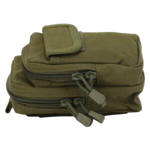 Travel Bag, Outdoor Waist Bag Lightweight Portable Nylon for Men for Hiking Camping Shopping