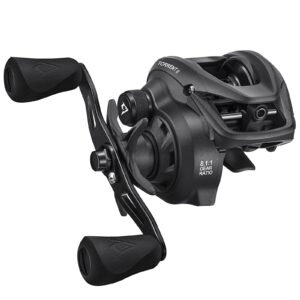 Piscifun Torrent Baitcasting Reel and Rod Combo, 7' MH M 2Pcs Baitcaster Rod, 20LB Max Drag, 8.1:1 Right Handed Baitcasting Fishing Reel