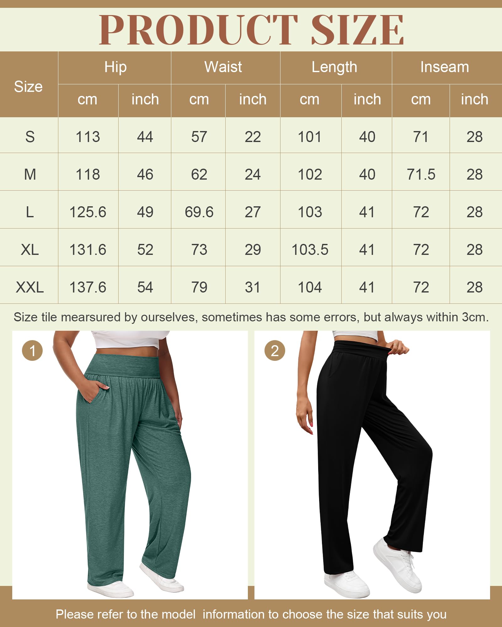 Neer 3 Pcs Women's Wide Leg Yoga Pant Comfy Loose Sweatpants High Waist Lounge Casual Athletic Pant Workout Joggers Pant (Black, Grey, Pine Green,X-Large)