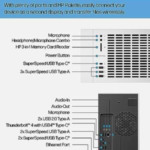 HP Envy Desktop Bundle PC, NVIDIA GeForce RTX 3070 Graphics,12th Generation Intel Core i9 Processor, 64 GB SDRAM, 2 TB SSD, Windows 11 Home OS, Wi-Fi & Bluetooth