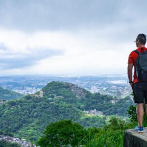 olpr. Leather Backpack (Black)