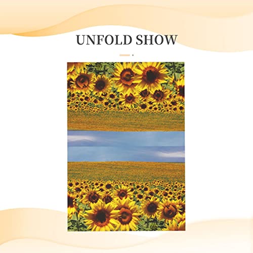 PAILON Sunflowers Floral Thank You Cards With Envelopes, Blank Greeting Note Cards With Envelopes Blank Inside, Funny Birthday Cards For Women Men, Thank You Card For Wedding Business,Graduation