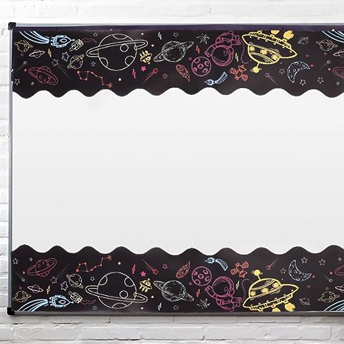 NUOBESTY 1 Roll Border Paper line Appendix Bulletin Board Border Replaceable Billboard Delicate Borders Classroom Bulletin Blackboard Space Removable Classroom Borders for Bulletin Board