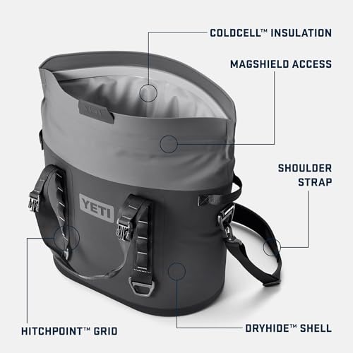 YETI Hopper M30 Portable Soft Cooler with MagShield Access, Navy