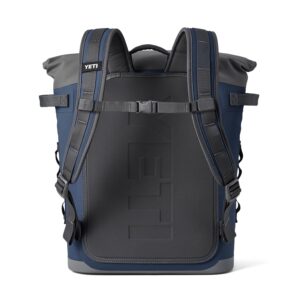 YETI Hopper M20 Backpack Soft Sided Cooler with MagShield Access, Navy