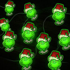 10 ft 30 led timer battery powered christmas string lights for indoor holiday decor and parties