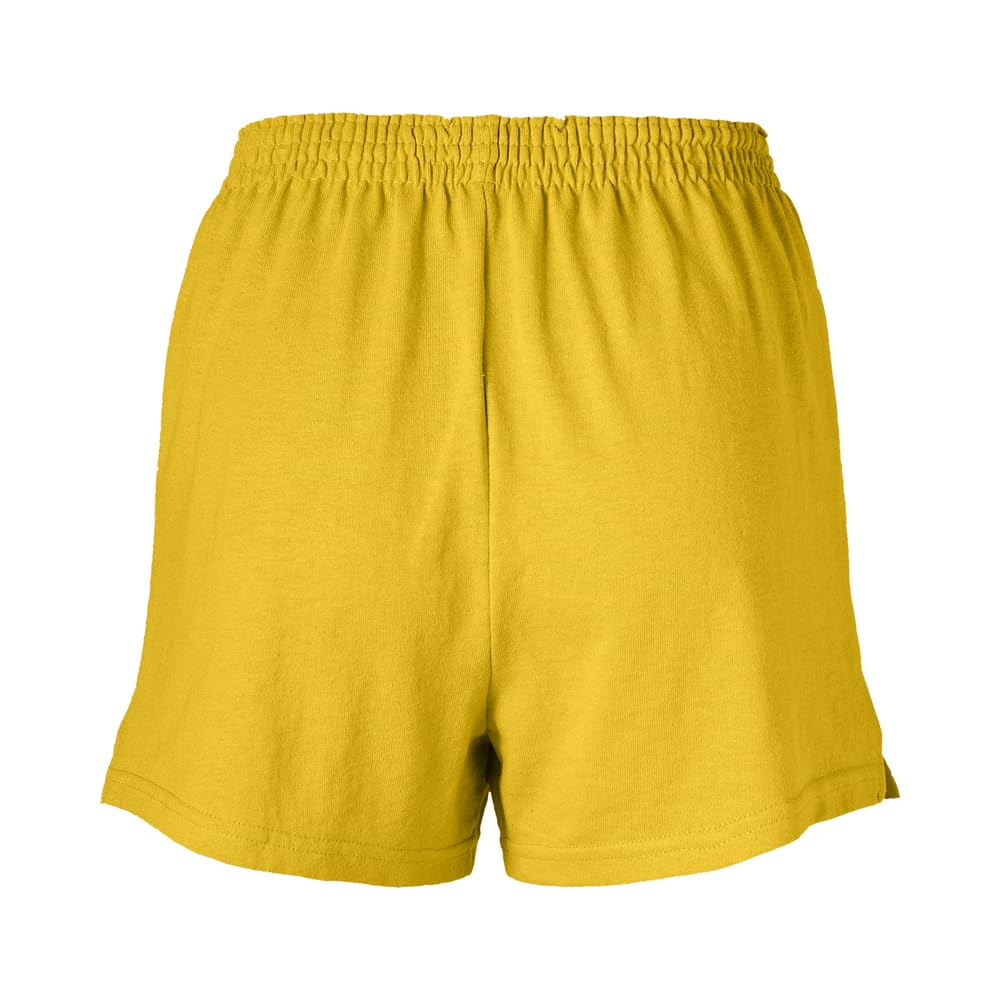 Soffe Women's Cheer Active Shorts: Trendy Fashion Gold