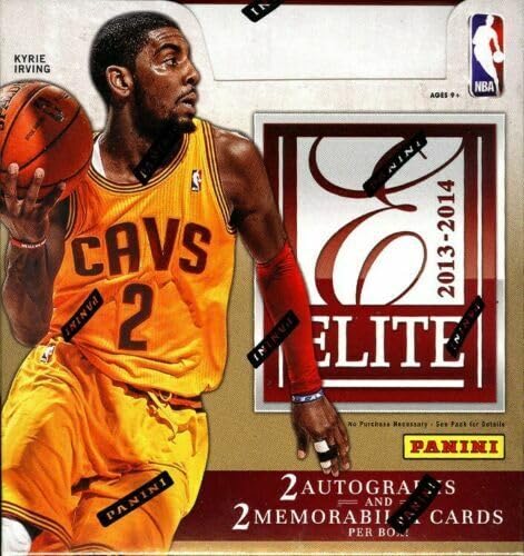 2013-14 Panini Elite Basketball Factory Sealed Hobby Box Chance of getting Giannis RC, Kobe & Curry Auto