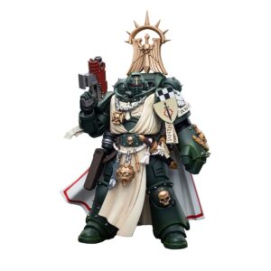 leboo joytoy warhammer 40k 1/18 action figure dark angels master with power fist 4.88in height joy toy models