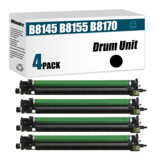 b8145 b8155 b8170 drum unit (with chip) for xerox 013r00686 toner cartridge altalink b8170 b8155 b8145 printer high yield 80000 pages convenient to install eco-friendly (black 4pack)