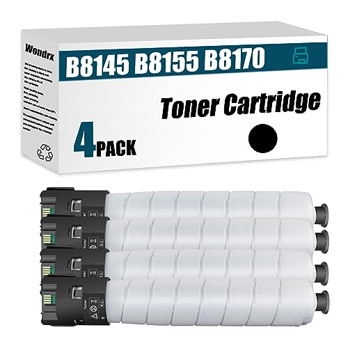 B8145 B8155 B8170 Toner Cartridge (with chip) for Xerox 006R01771 Toner Cartridge Altalink B8170 B8155 B8145 Printer High Yield 36000 Pages Convenient to Install Eco-Friendly (Black 4Pack)