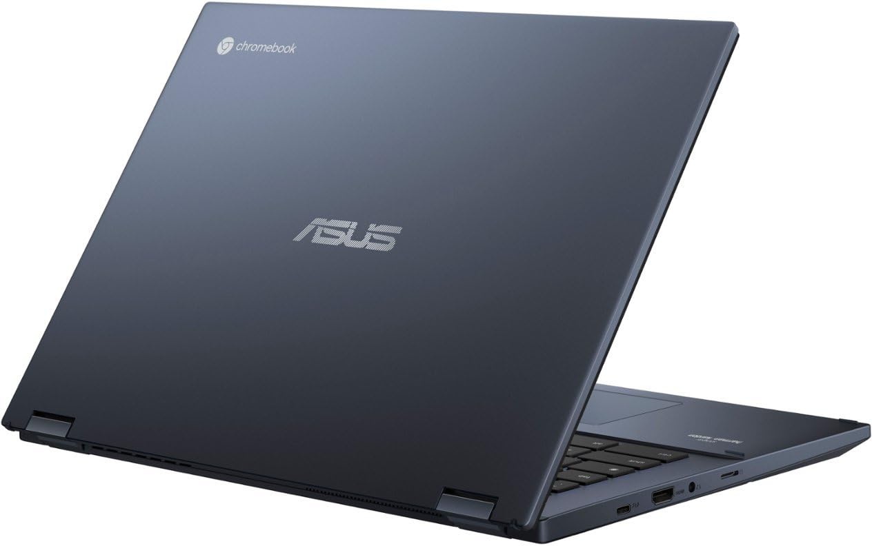 ASUS 2023 Newest Chromebook 2-in-1 Laptop, 14 Inch WUXGA Touchscreen Display, AMD Ryzen 3 7320C Processor, 8GB DDR5 RAM, 128GB SSD, AMD Radeon Graphics, USB Type A&C, WiFi 6, Bluetooth, Chrome OS