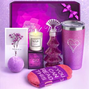 birthday gifts for women, relaxing spa gift basket set, gifts for her, mom, wife, girlfriend ,gifts for women who have everything, gifts for mom wife from daughter