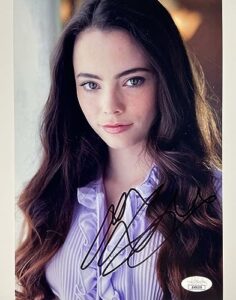 freya tingley autograph signed 8x10 photo dragon's blood jsa certified authentic ah96194