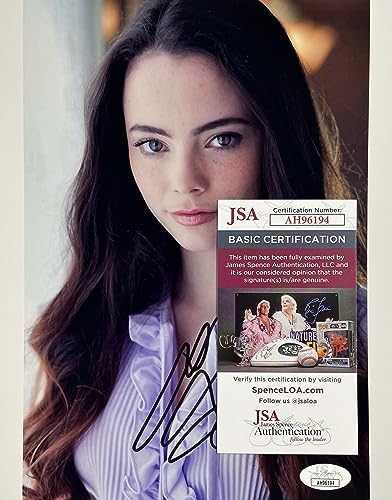 FREYA TINGLEY Autograph SIGNED 8x10 PHOTO Dragon's Blood JSA Certified Authentic AH96194