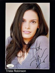 trista robinson autographed signed 8x10 photo purgatory road jsa certified authentic ah96190