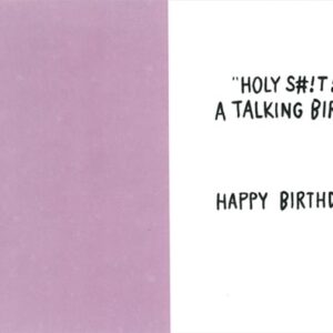 Recycled Paper Greetings Little Bird Told Me Funny/Humorous Birthday Card