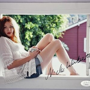 NICOLE LALIBERTE Signed Autograph 8x10 PHOTO Twin Peaks DEXTER JSA Certified Authentic AH96169