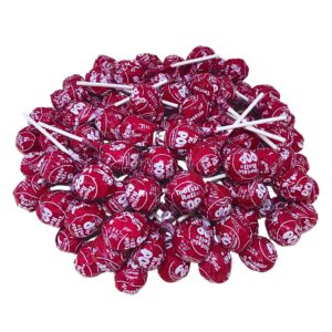 red raspberry only tootsie pops bulk candy 120 count lollipops suckers variety value pack aprox. 5.47 lbs (87.50 oz) packaging might vary